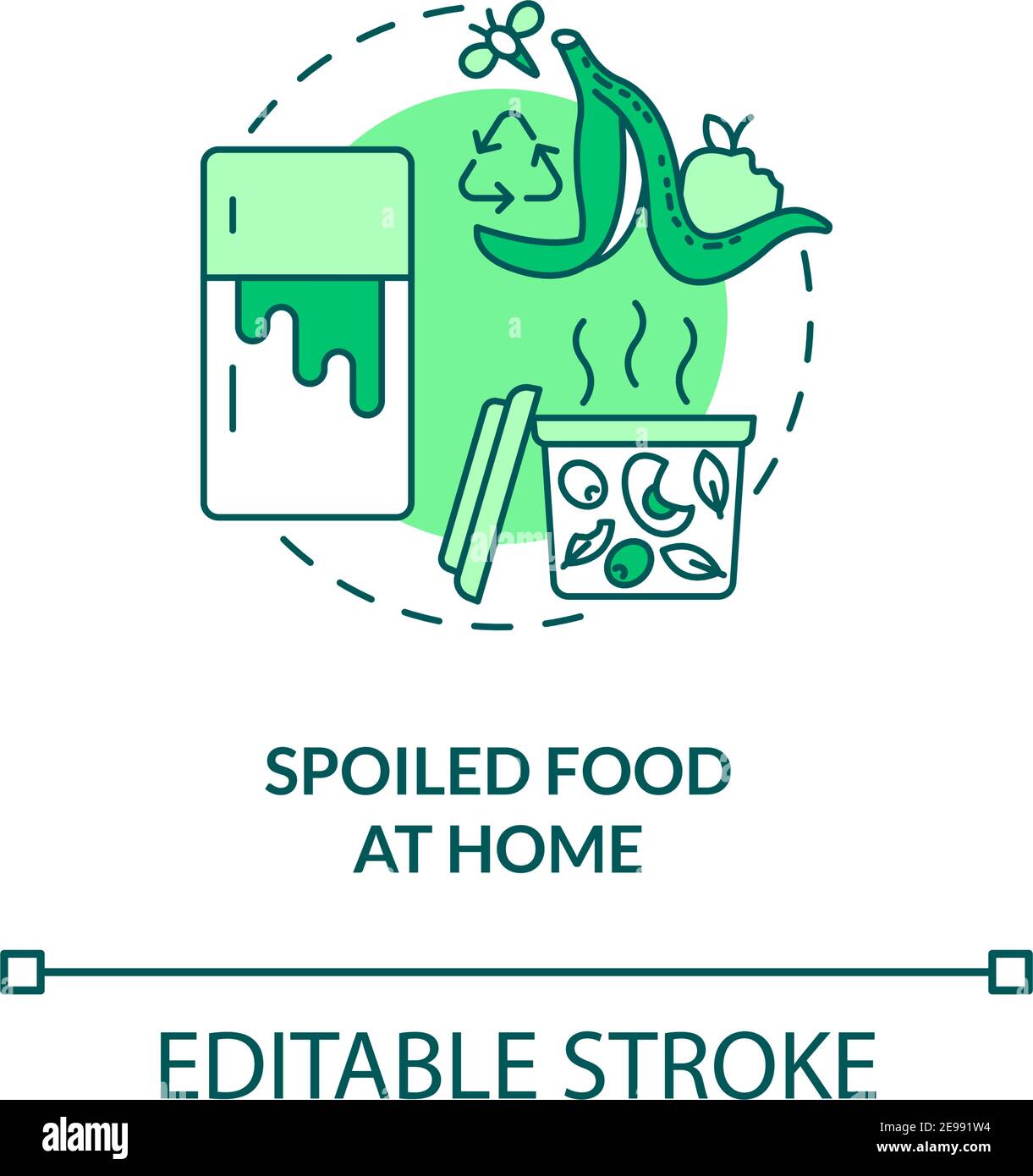 Spoiled food drawing hi-res stock photography and images - Alamy