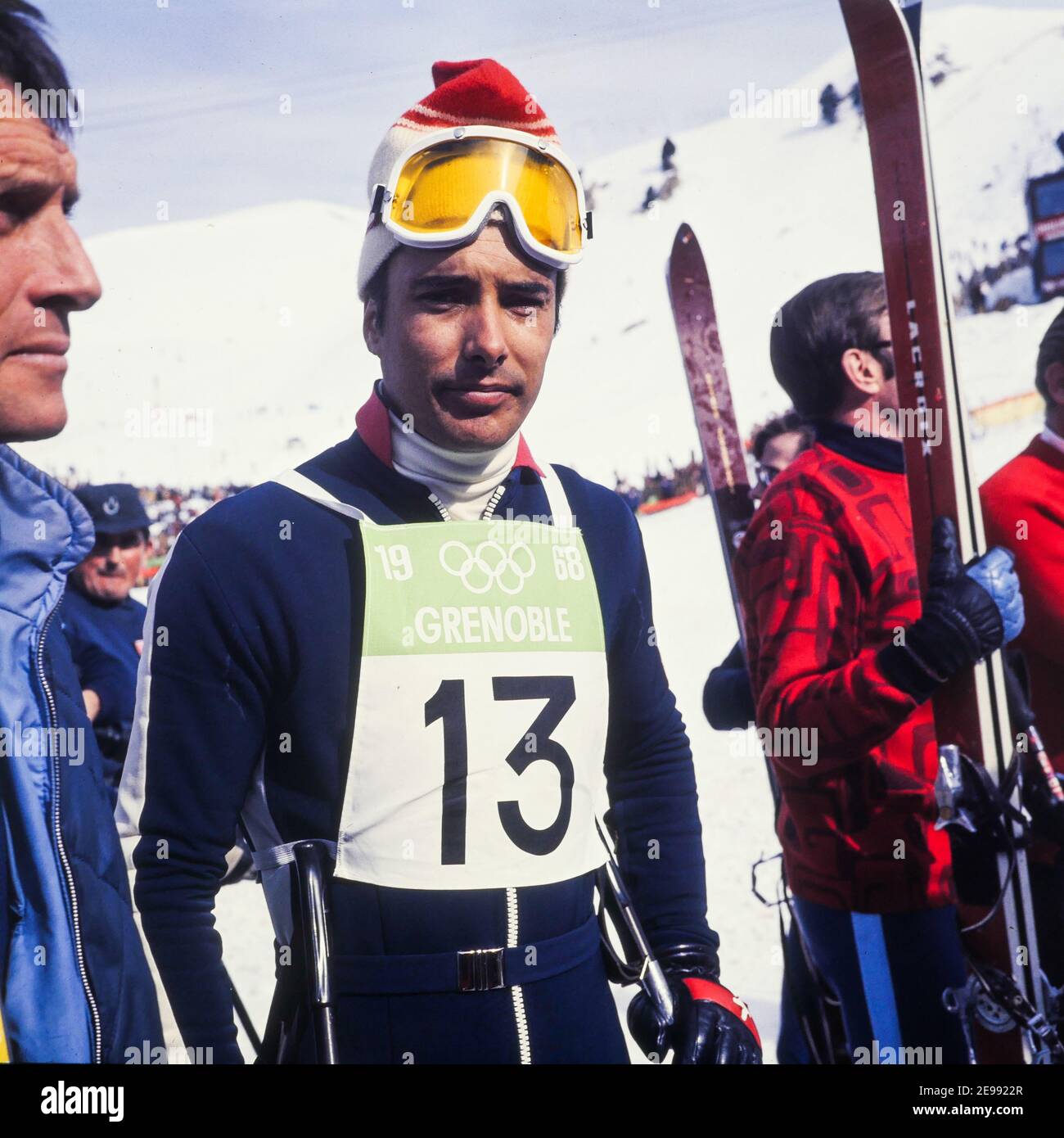 Favre, french National Olympic stki team, Grenoble Winter Olympic Games ...