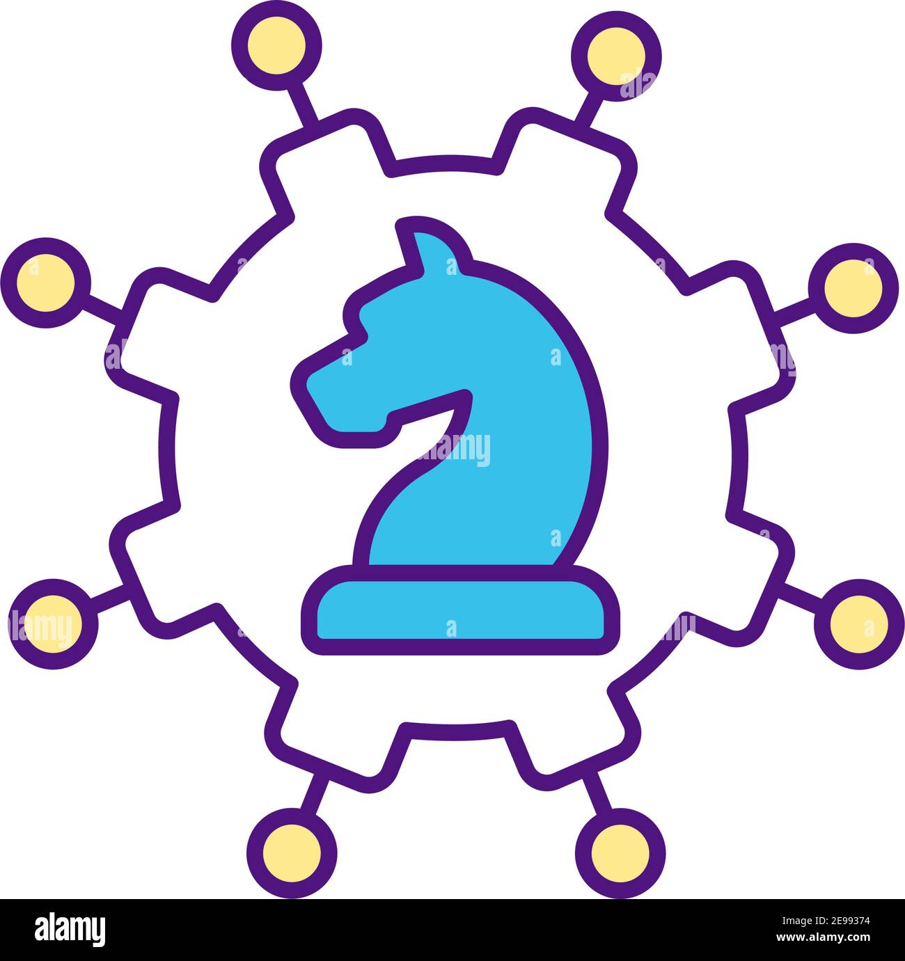 Planning sustainable solutions RGB color icon Stock Vector Image & Art ...