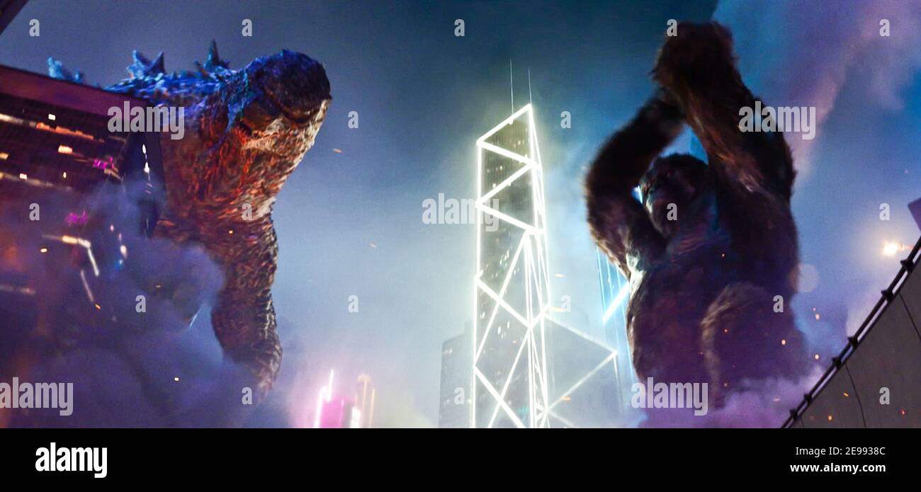 USA. A scene from the (C)Warner Bros Studios film : Godzilla vs. Kong ...