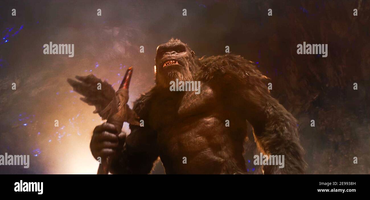 USA. A scene from the (C)Warner Bros Studios film : Godzilla vs. Kong ...