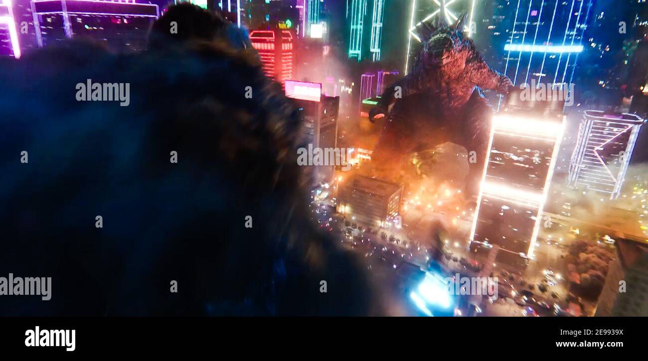 USA. A scene from the (C)Warner Bros Studios film : Godzilla vs. Kong ...