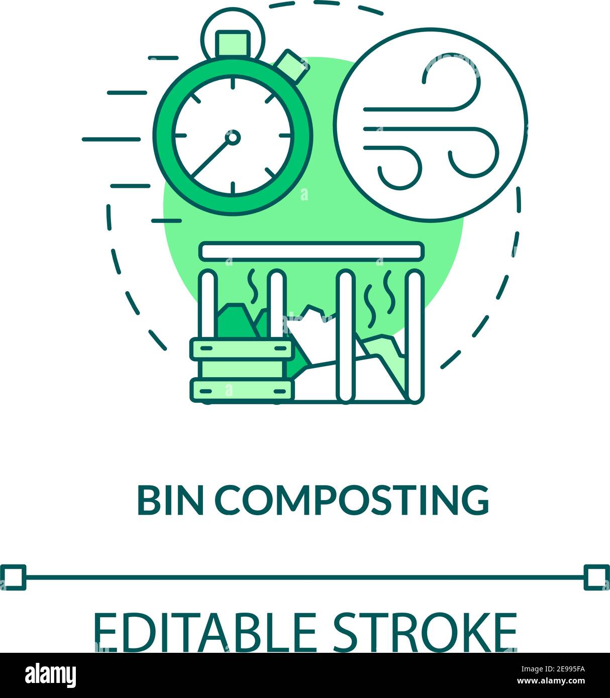 Bin composting concept icon Stock Vector Image & Art - Alamy Bin composting concept icon Stock Vector Image & Art - Alamy