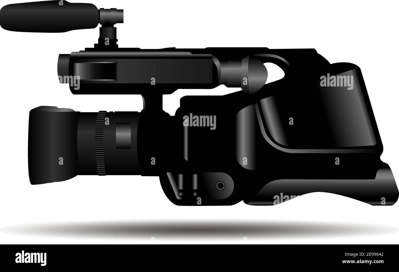 Professional Video Camera Art