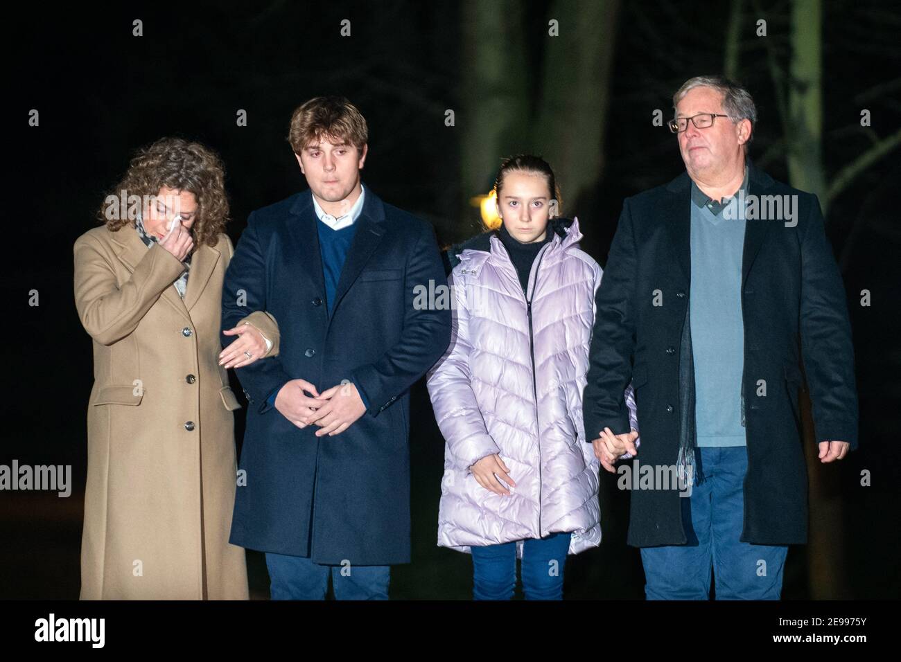 Captain tom moore family hi-res stock photography and images - Alamy