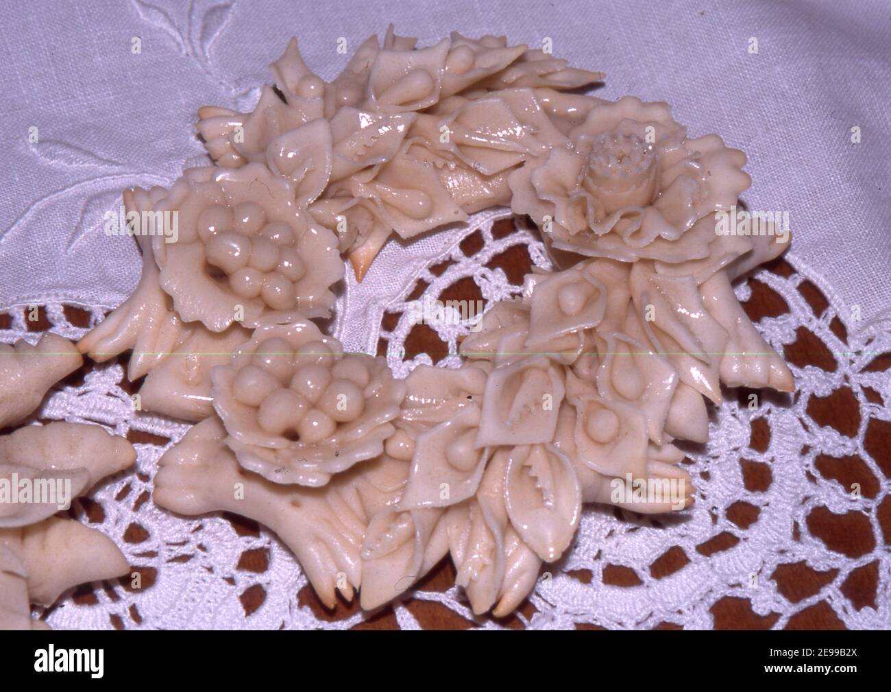 Traditional bread of Sardinia (scanned from colorslide Stock Photo - Alamy
