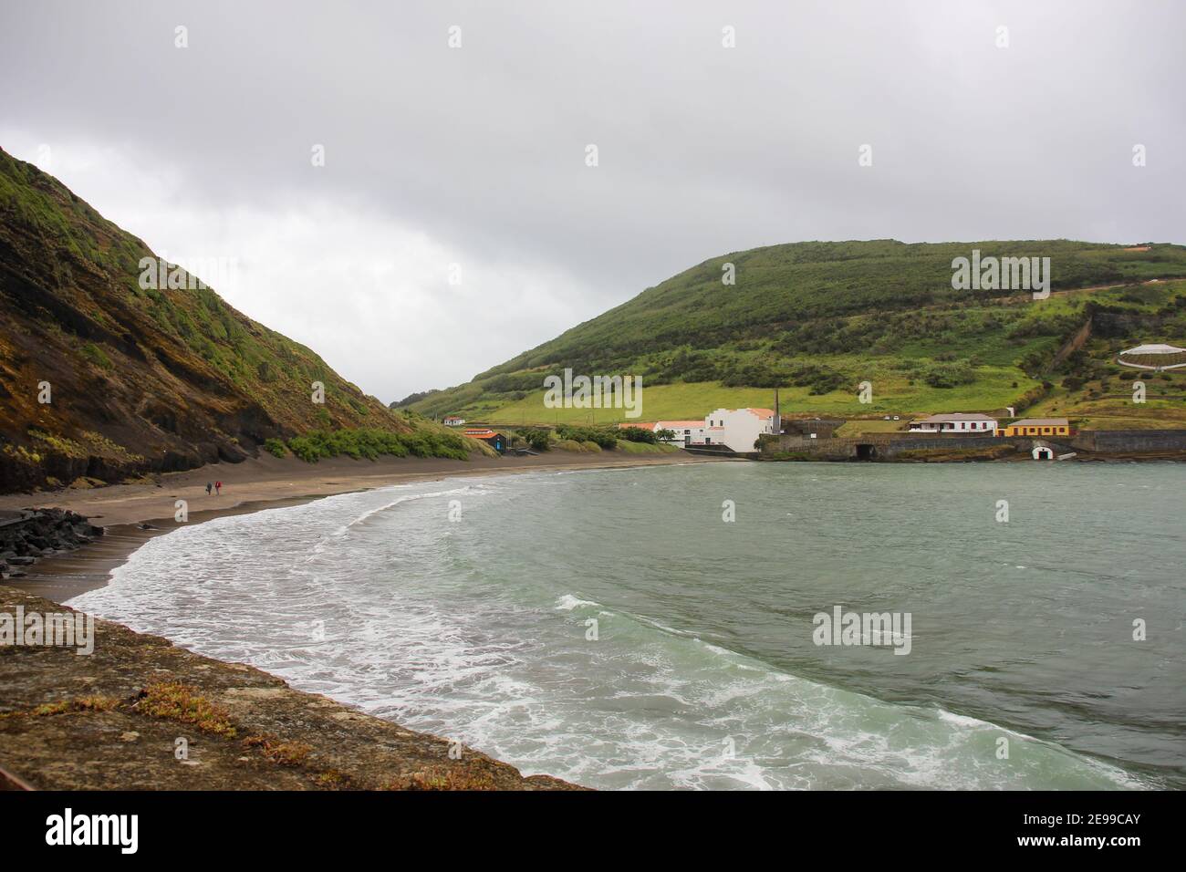 Beach at Faial island, Horta city, Azores Stock Photo - Alamy