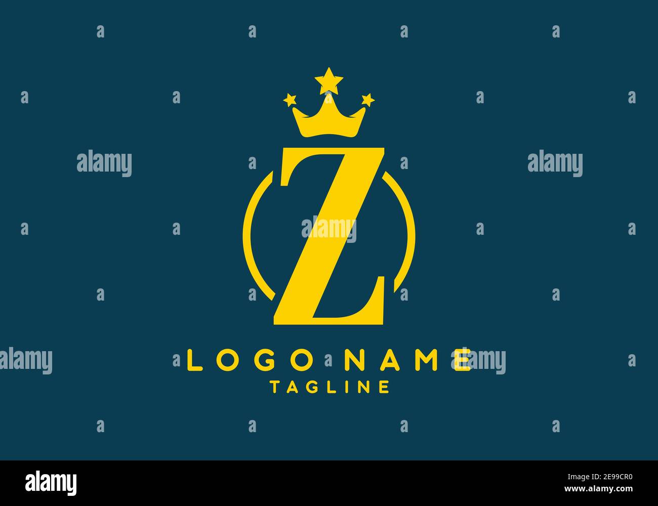 Gold logo design hi-res stock photography and images - Alamy