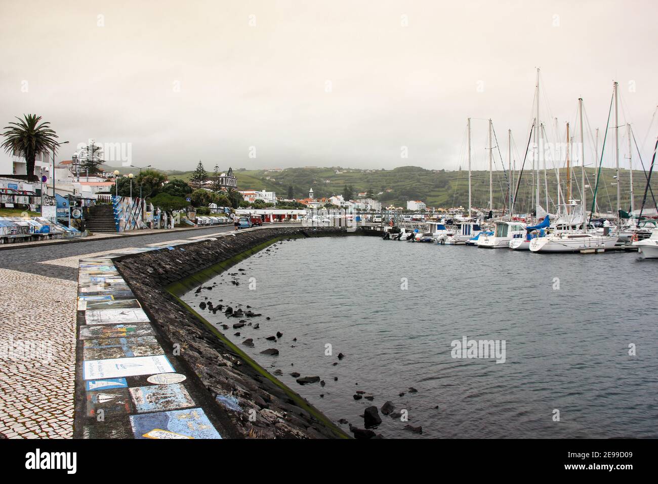 Azores faial island horta marina hi-res stock photography and images ...