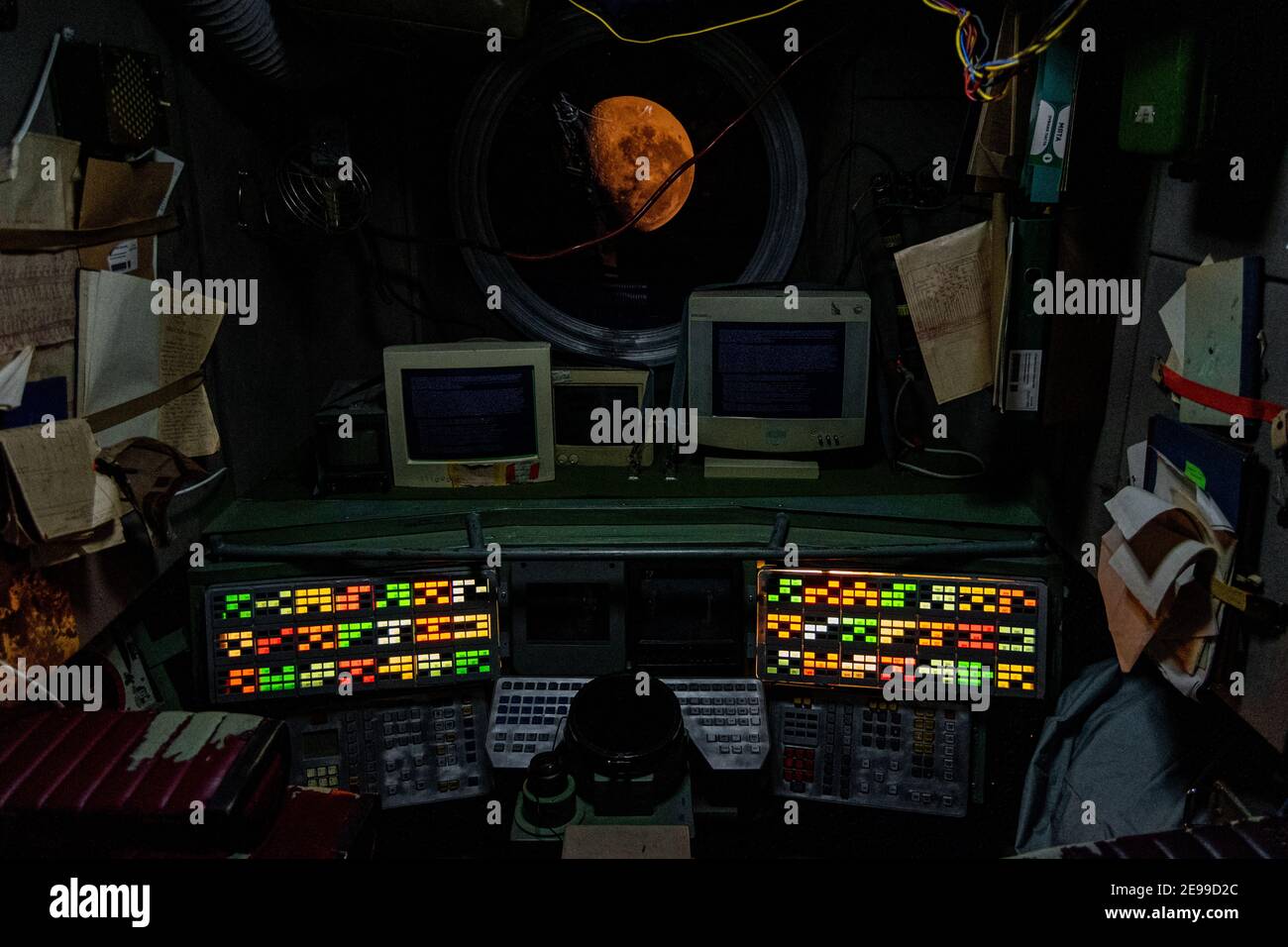 Exhibition about the Russian module of the International Space Station ...