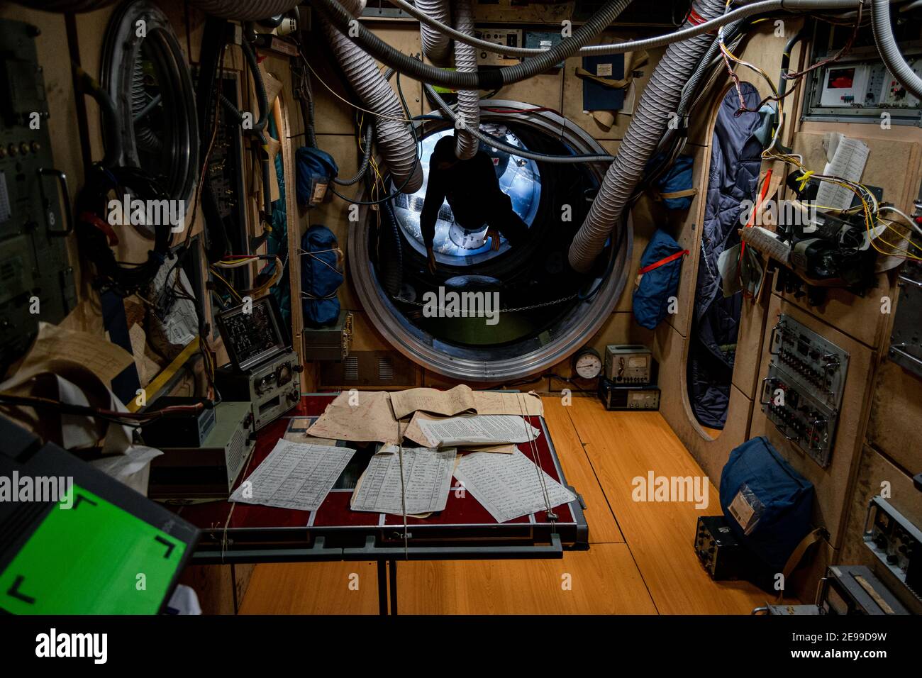 Exhibition about the Russian module of the International Space Station ...