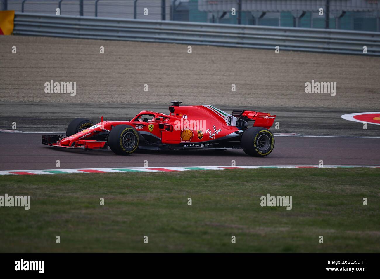 Marcus Armstrong, Ferrari Driver Accademy drive the Ferrari SF71H in ...