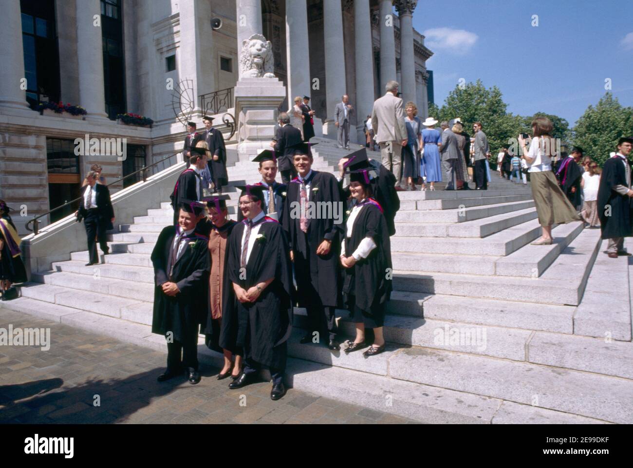 University students wearing gowns hi-res stock photography and images ...