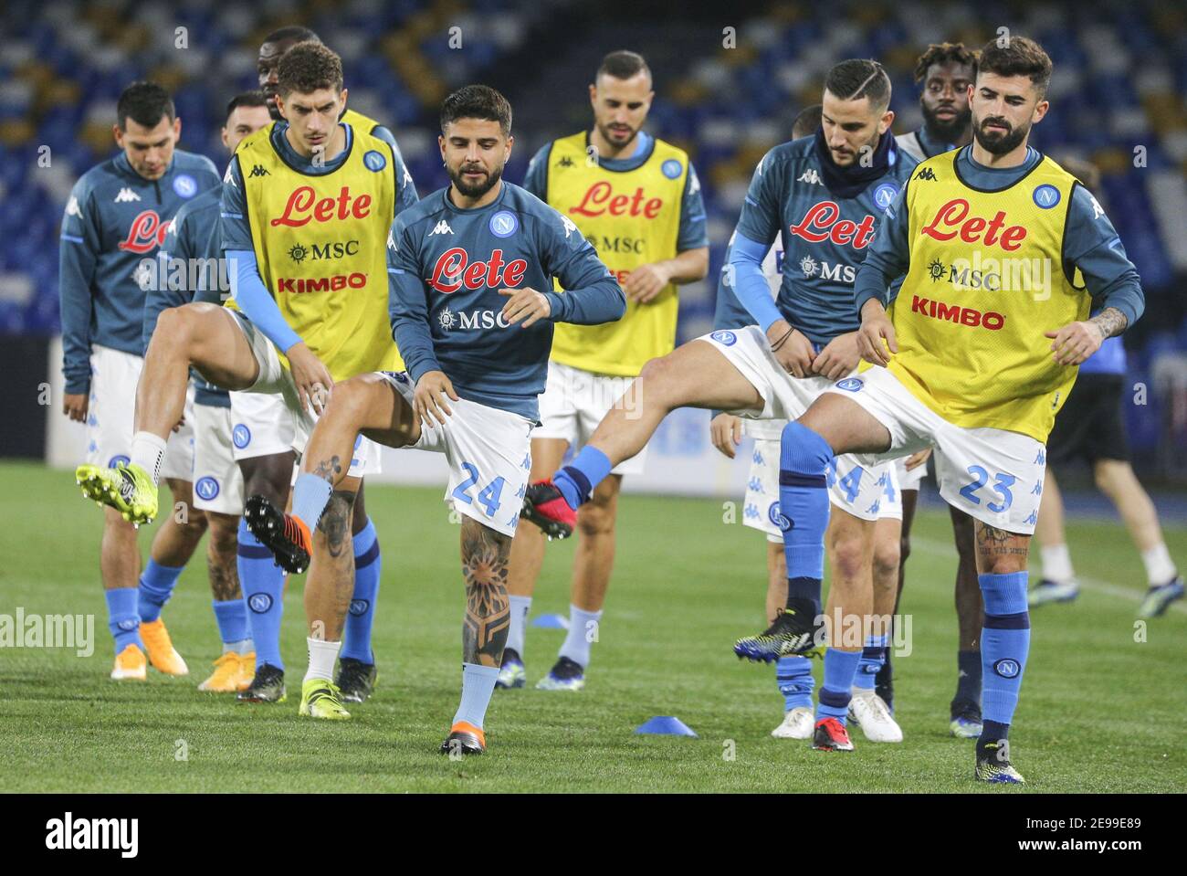 Naples, Campania, Italy. 9th Feb, 2016. During the Italian Cup Football ...