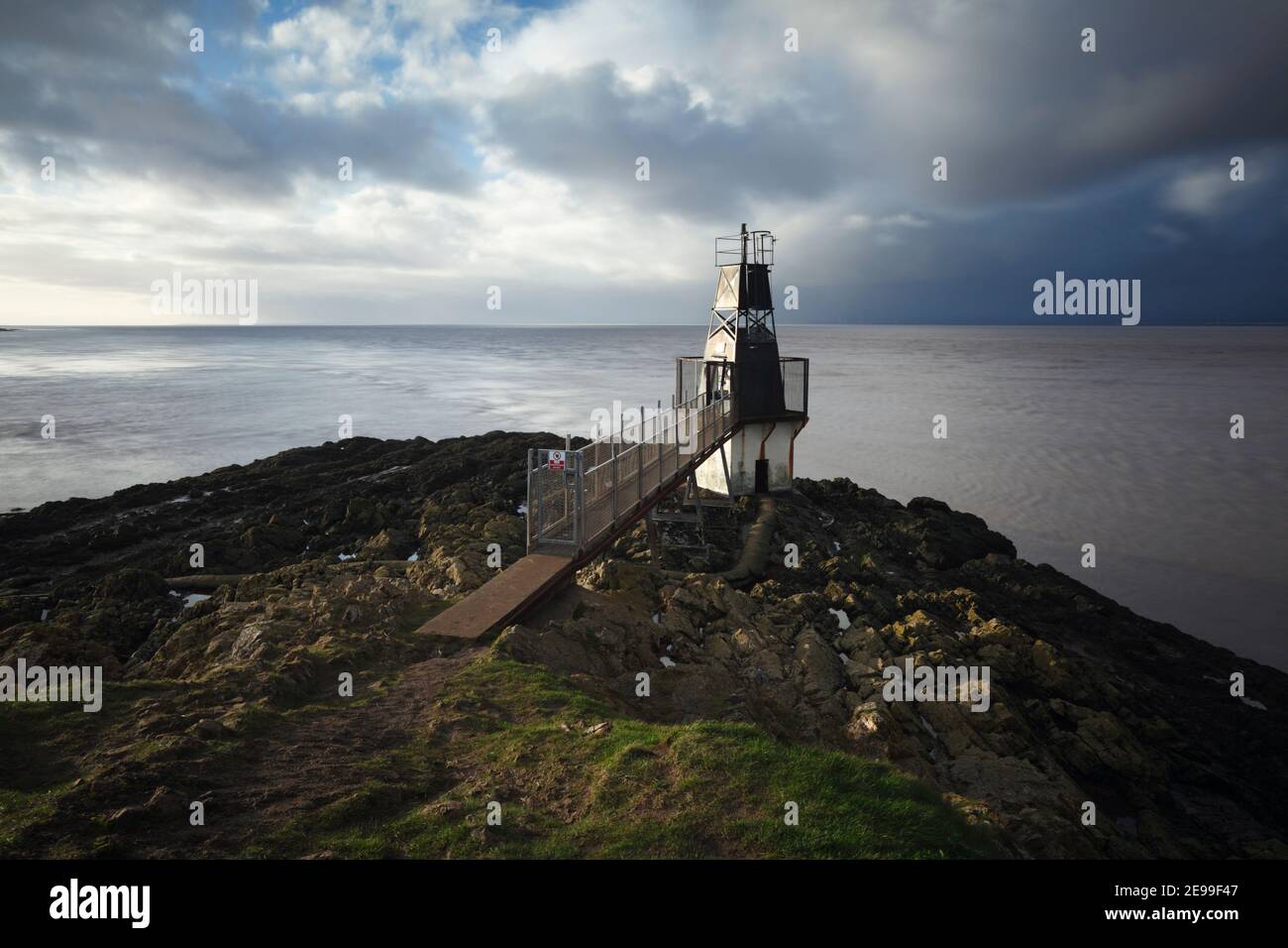 Battery Point, Portishead. Somerset. UK. AKA Portishead Point Stock ...