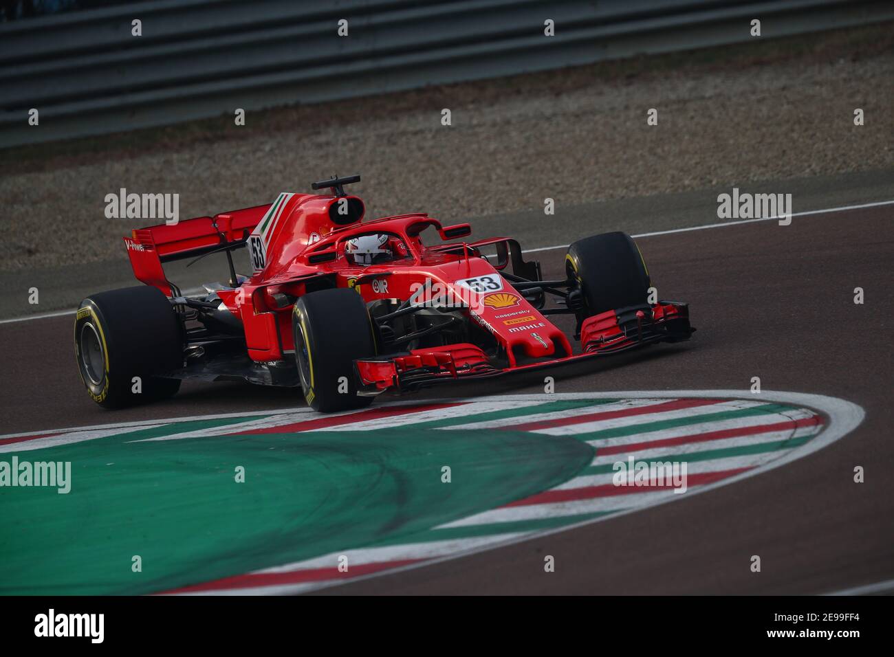 Callium Ilott , Ferrari Driver Accademy drive the Ferrari SF71H in ...