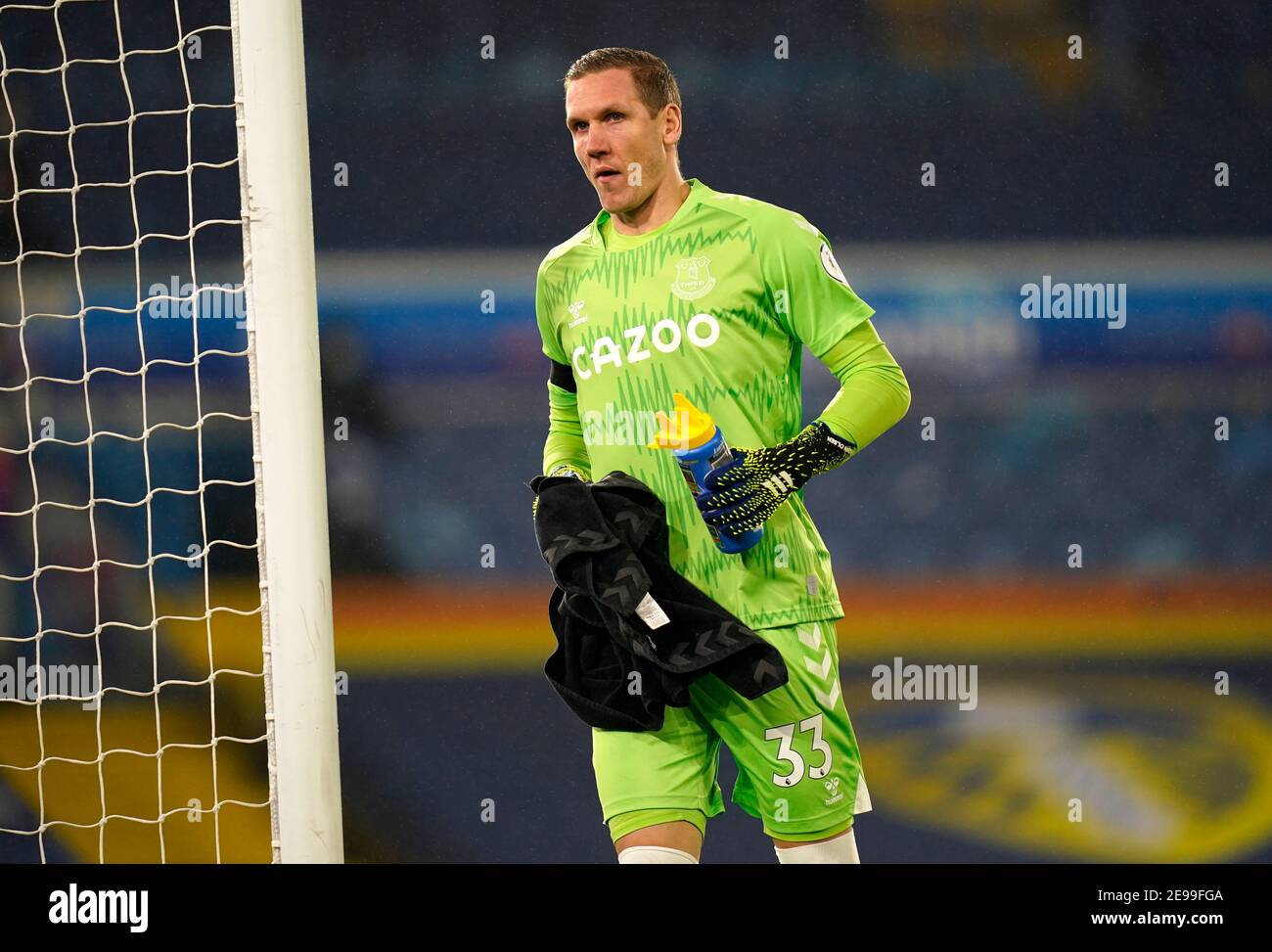 Everton goalkeeper Robin Olsen during the Premier League match at ...