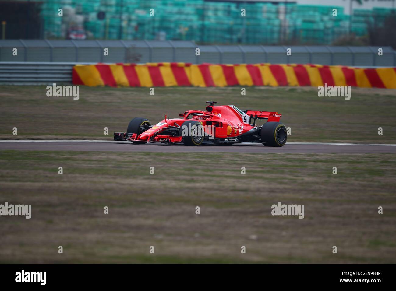 Marcus Armstrong, Ferrari Driver Accademy drive the Ferrari SF71H in ...