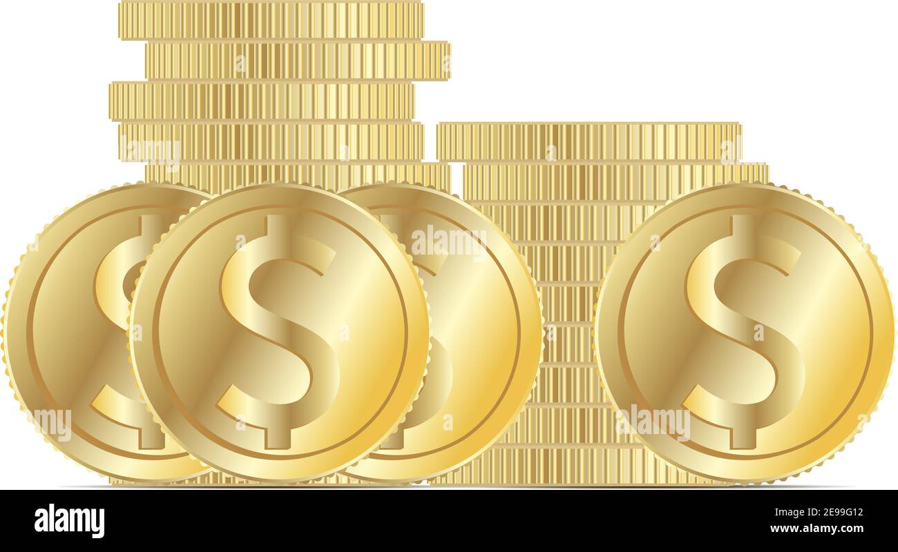 Penny vector vectors hi-res stock photography and images - Alamy