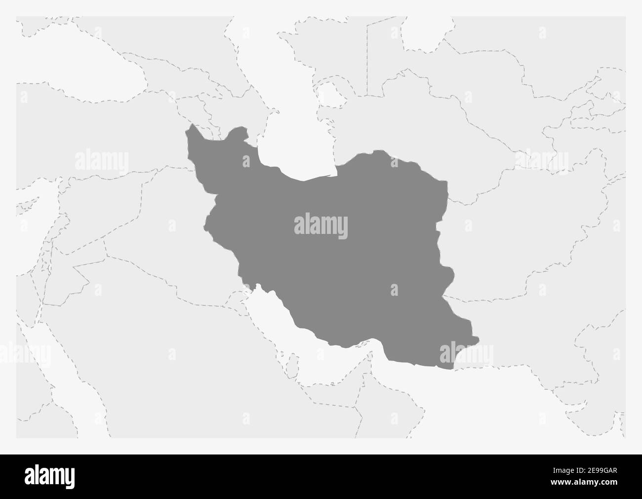 Map of Middle East with highlighted Iran map, gray map of Iran with ... Map of Middle East with highlighted Iran map, gray map of Iran with ...