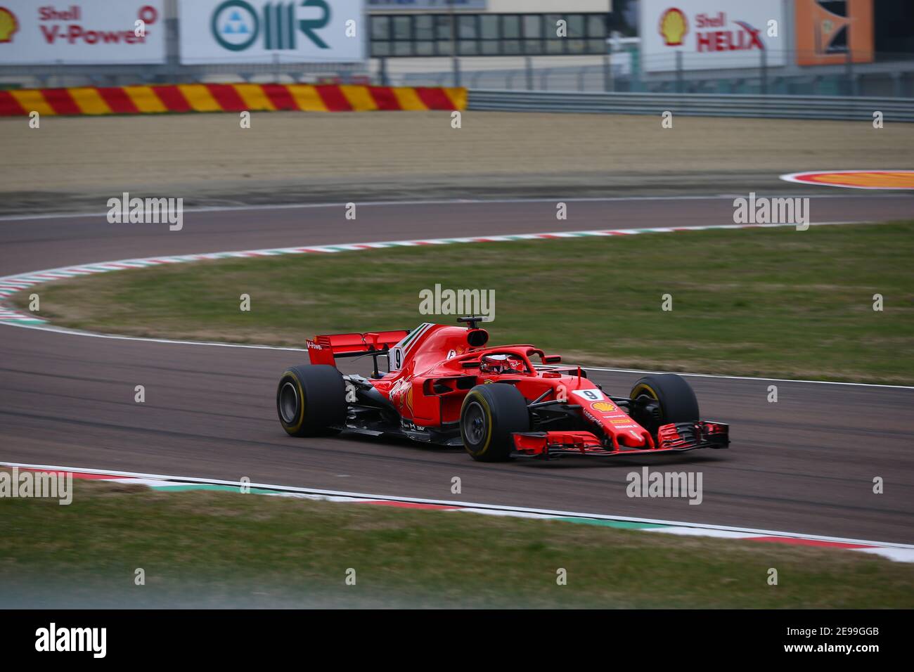 Marcus Armstrong, Ferrari Driver Accademy drive the Ferrari SF71H in ...