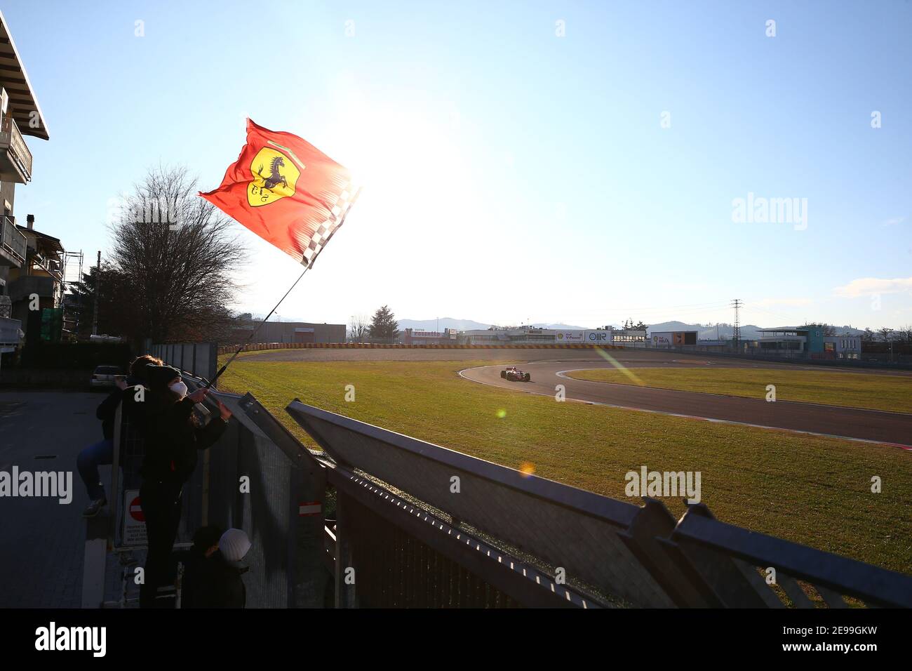 Robert Shwartzman, Ferrari Driver Accademy drive the Ferrari SF71H in ...