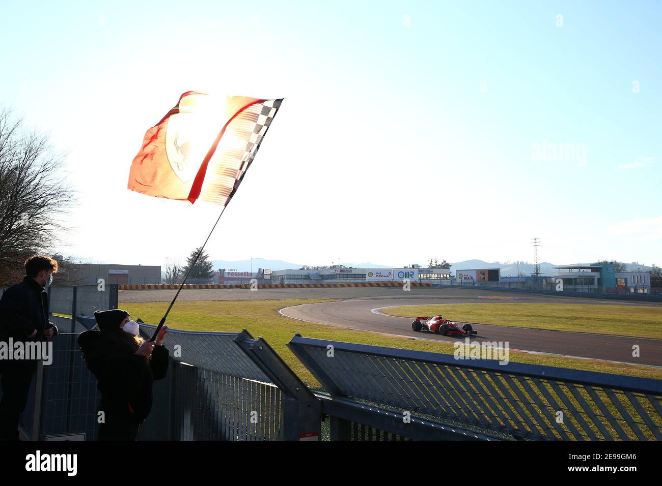 Robert Shwartzman, Ferrari Driver Accademy drive the Ferrari SF71H in ...
