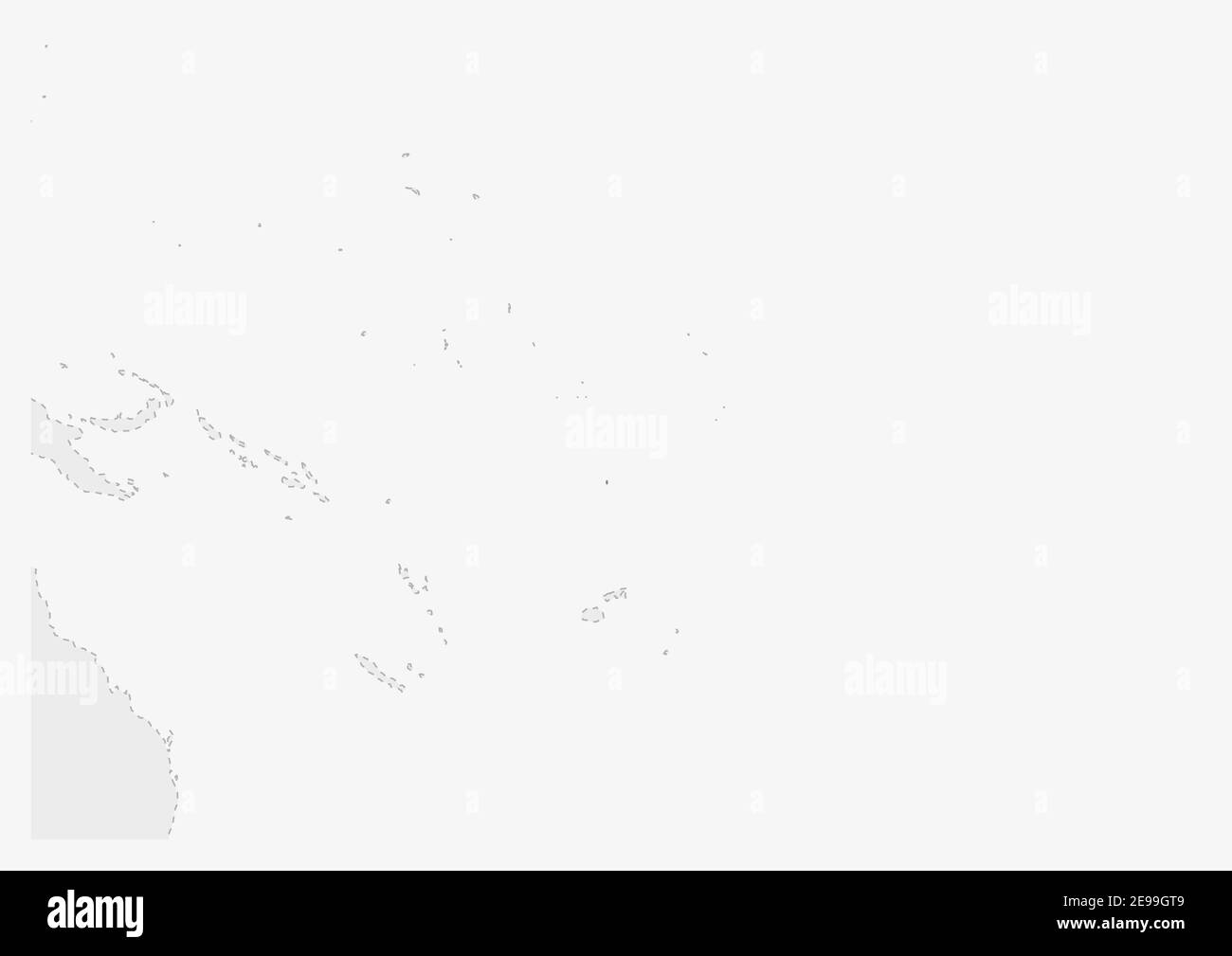 Map of Oceania with highlighted Tuvalu map, gray map of Tuvalu with ...