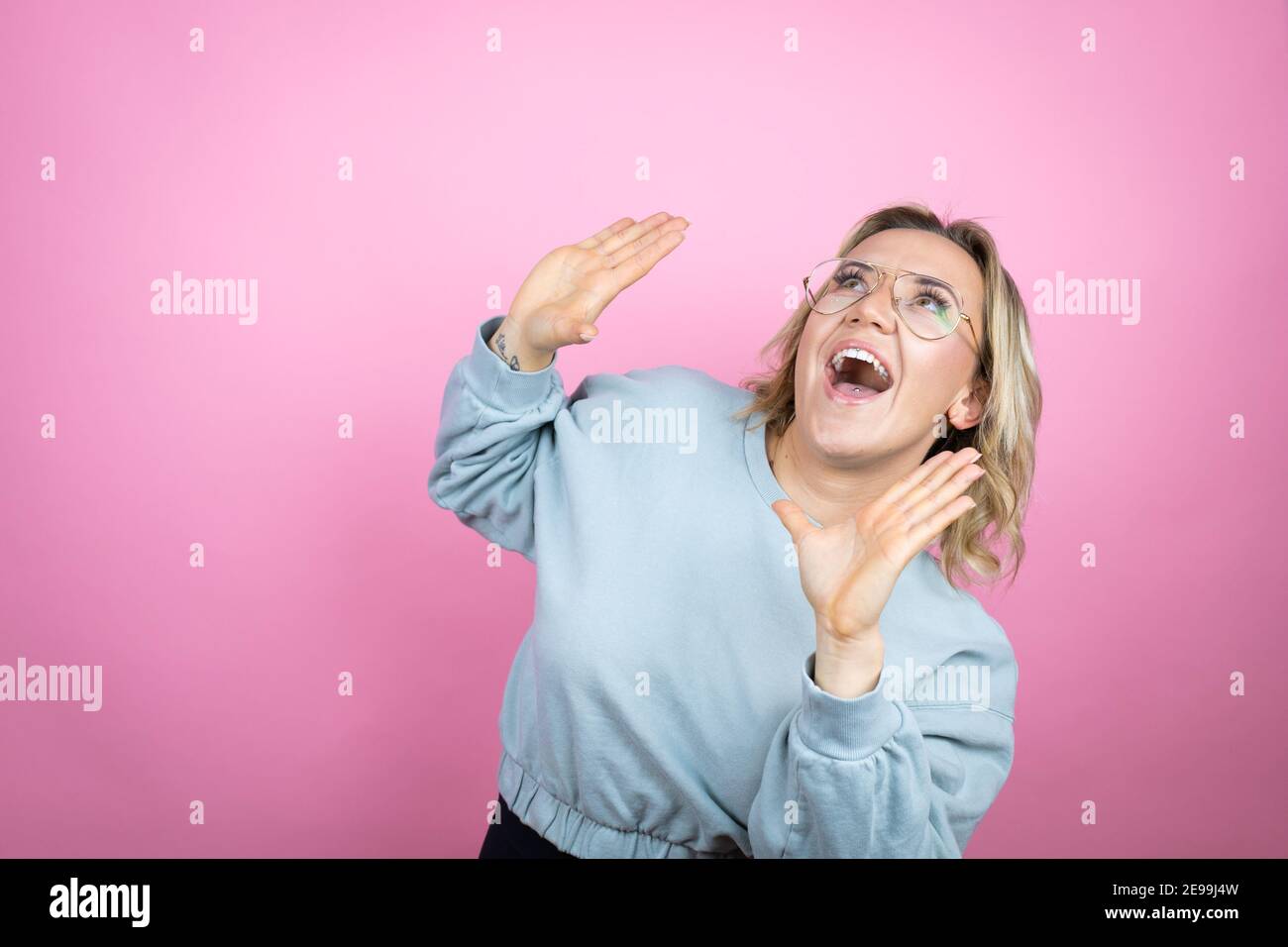 Girl falling ladder hi-res stock photography and images - Alamy