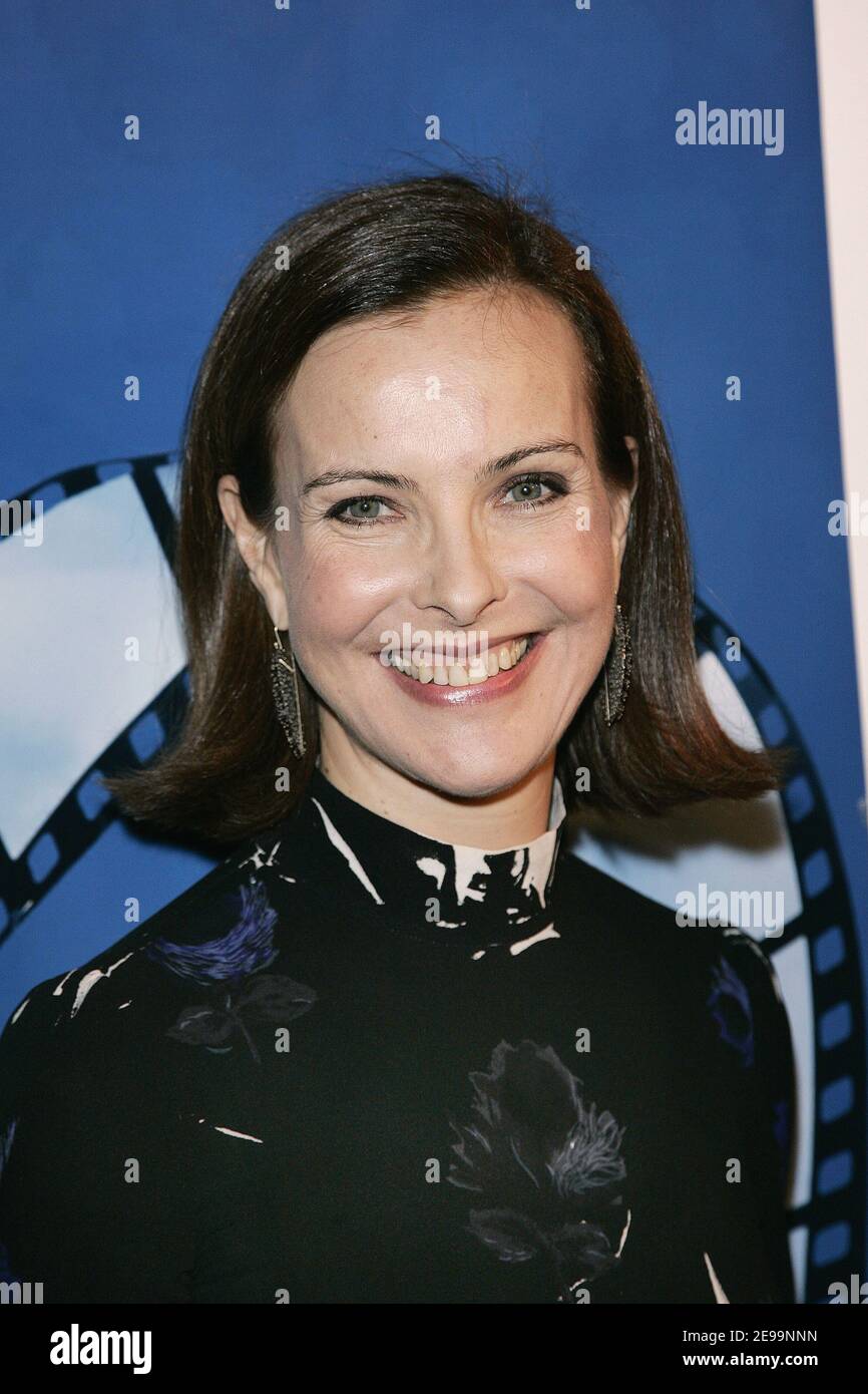 French actress Carole Bouquet attends the 1st international festival of ...