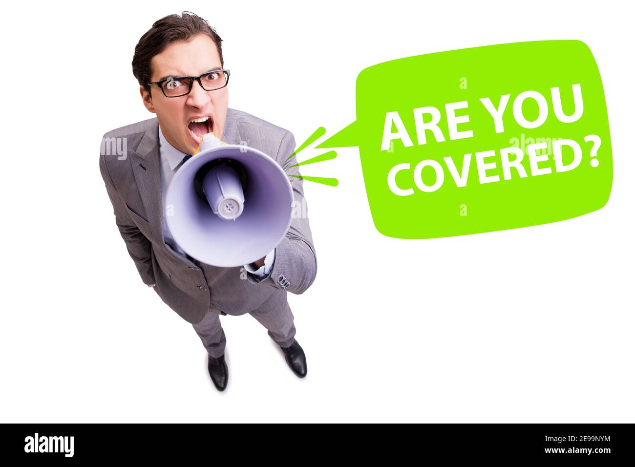 Concept of being covered by the insurance Stock Photo - Alamy