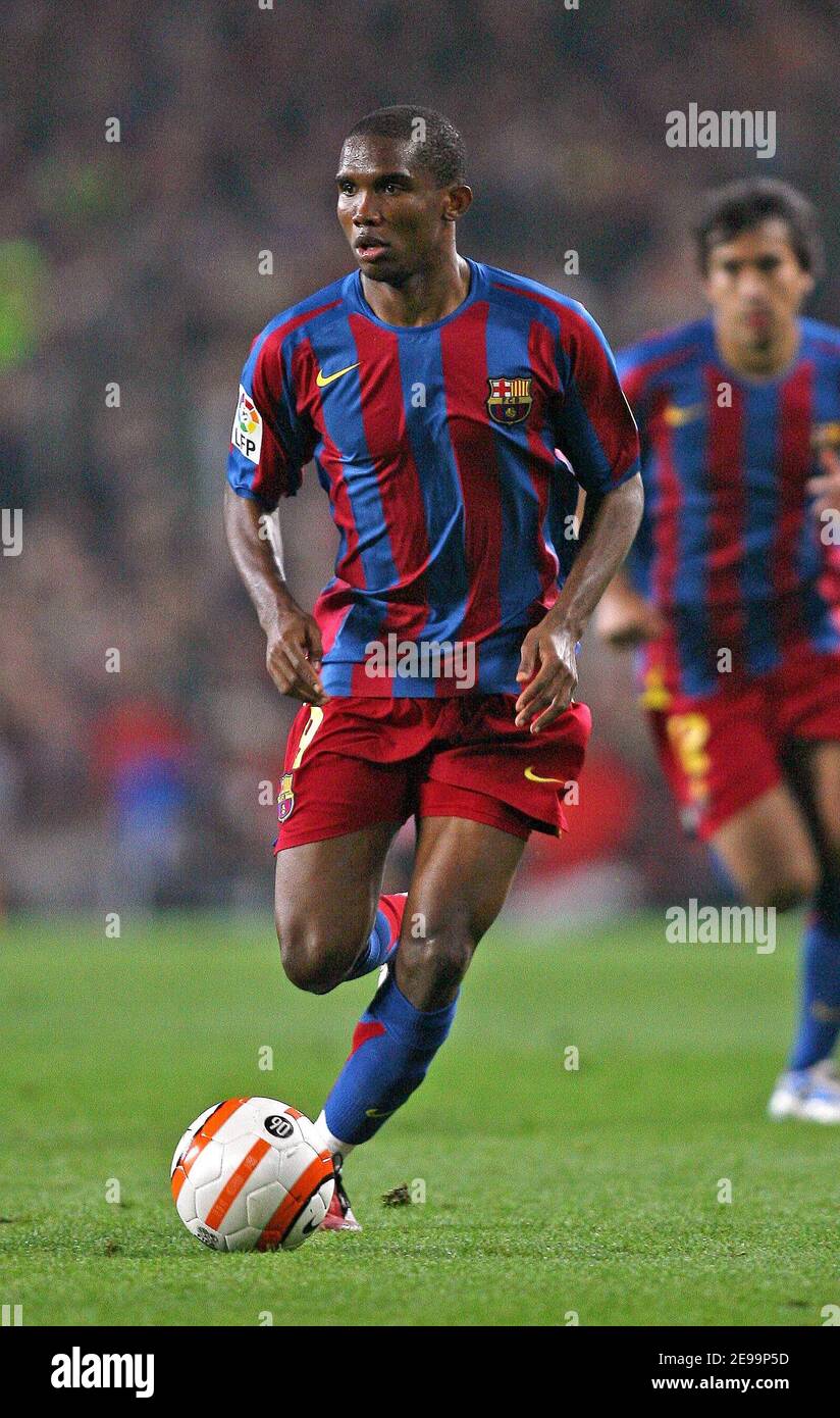 Samuel eto'o real madrid hi-res stock photography and images - Alamy