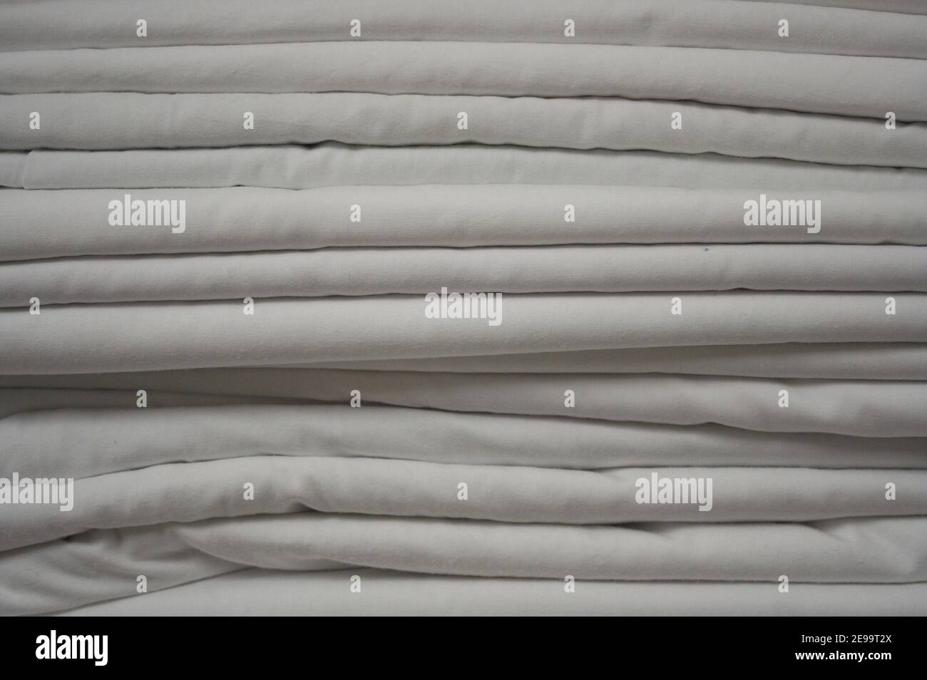 Folded laundry sheets hi-res stock photography and images - Alamy