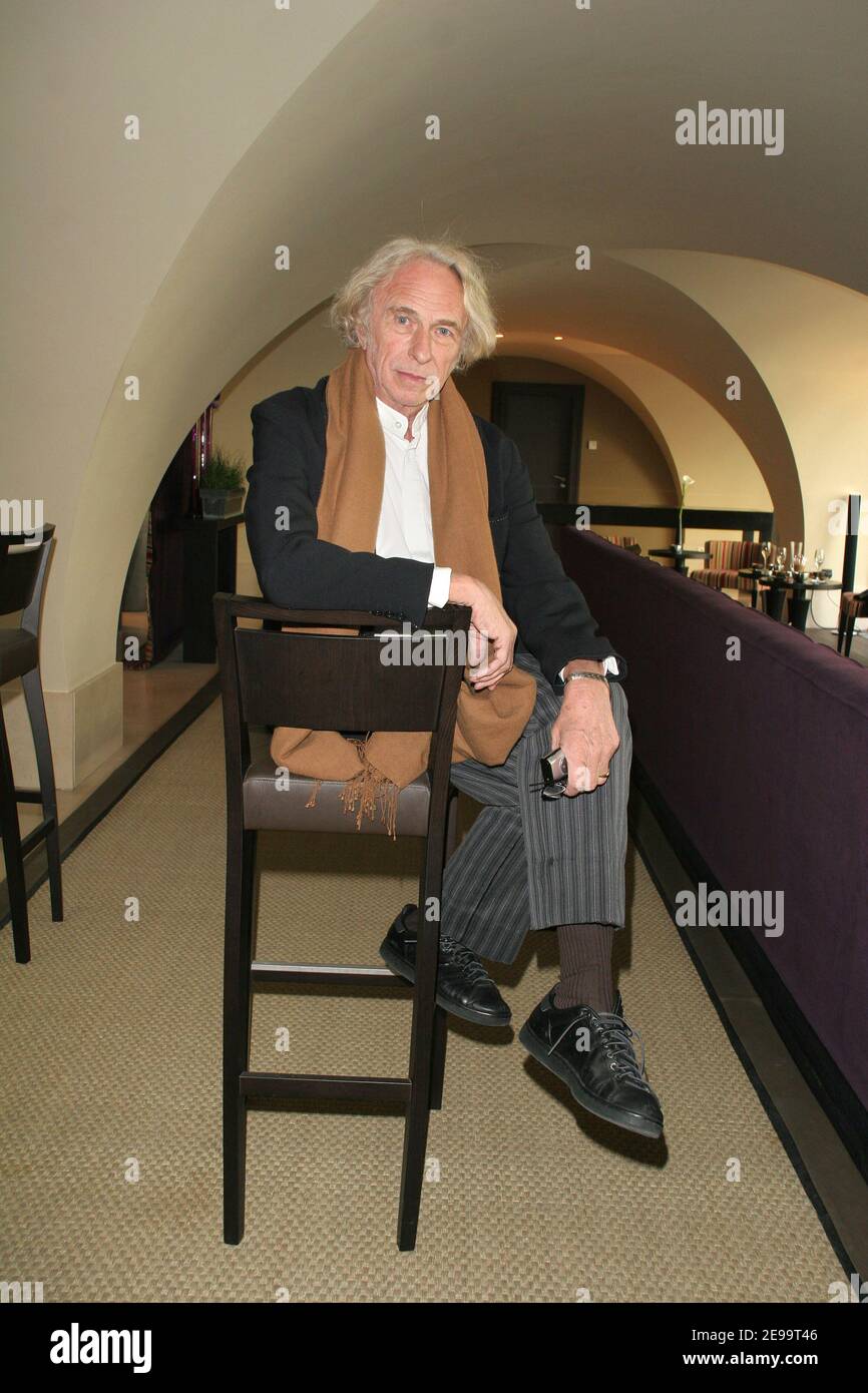 French actor Pierre Richard poses during the 1st Russian Film Festival ...