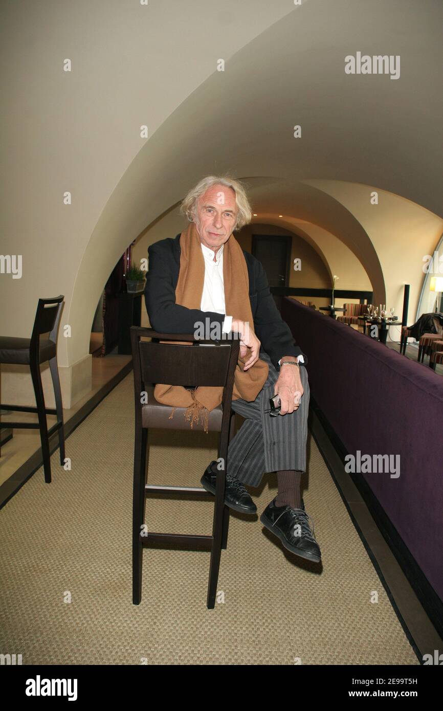 French actor Pierre Richard poses during the 1st Russian Film Festival ...