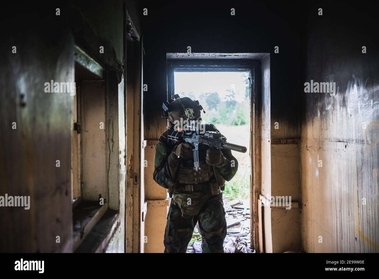 Mk18 rifle hi-res stock photography and images - Alamy