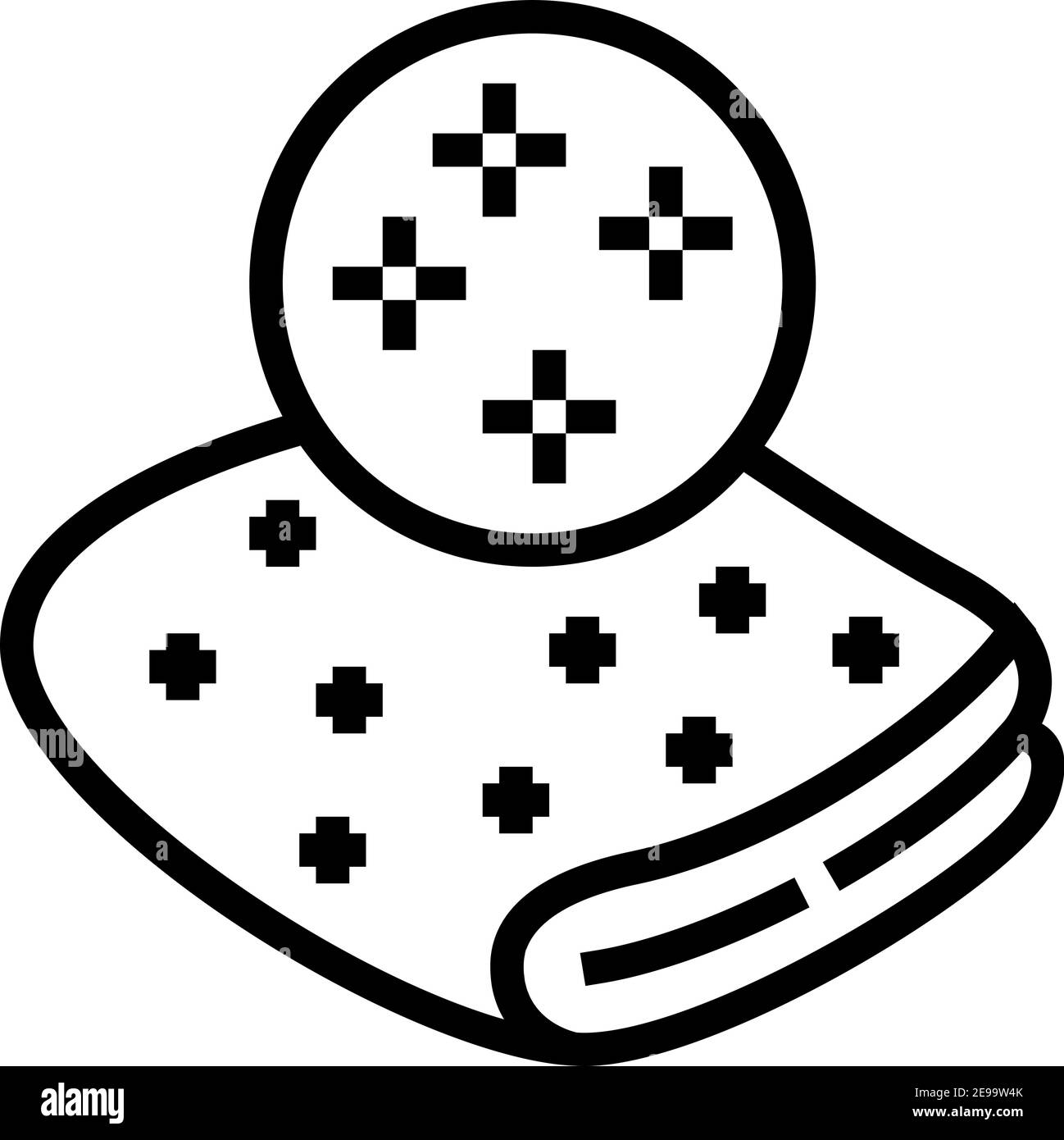 Velvet sofa fabric Black and White Stock Photos & Images - Alamy