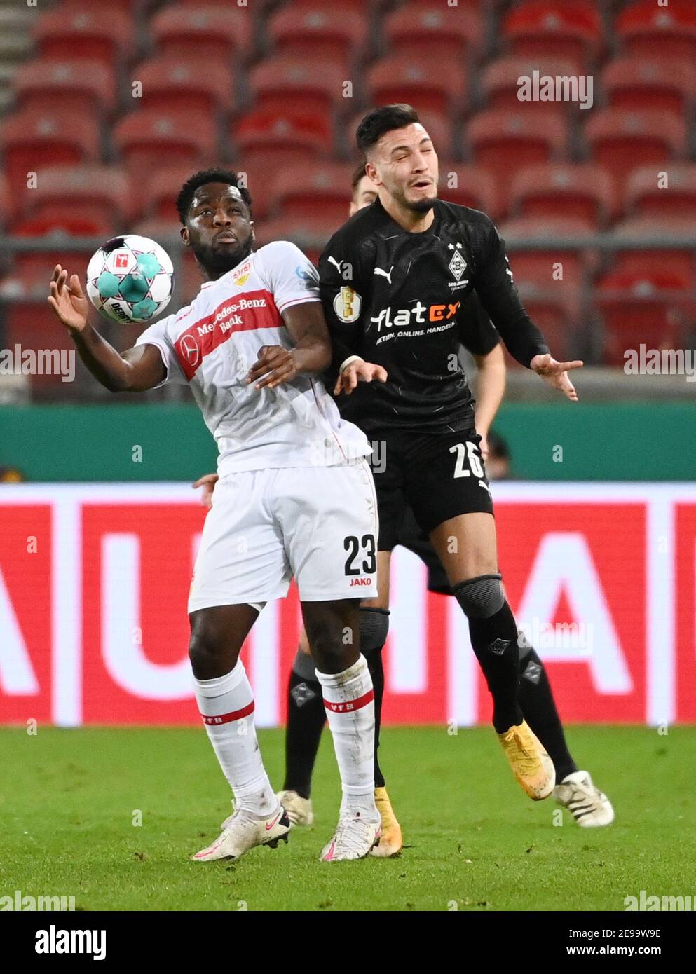 Stuttgart, Germany. 03rd Feb, 2021. Football: DFB Cup, VfB Stuttgart ...