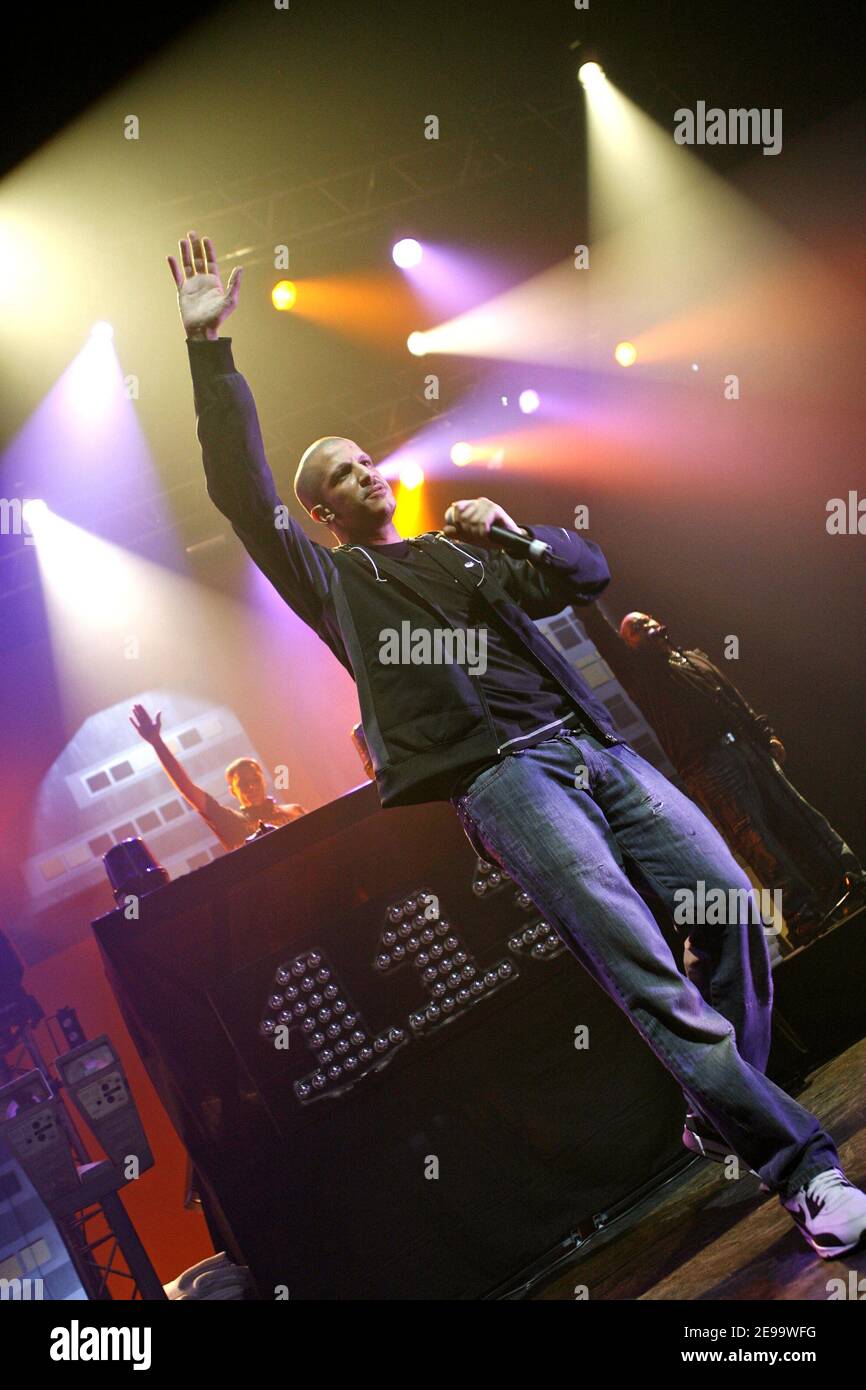French rap group 113 performs at L'Olympia in Paris, France on April 10 ...