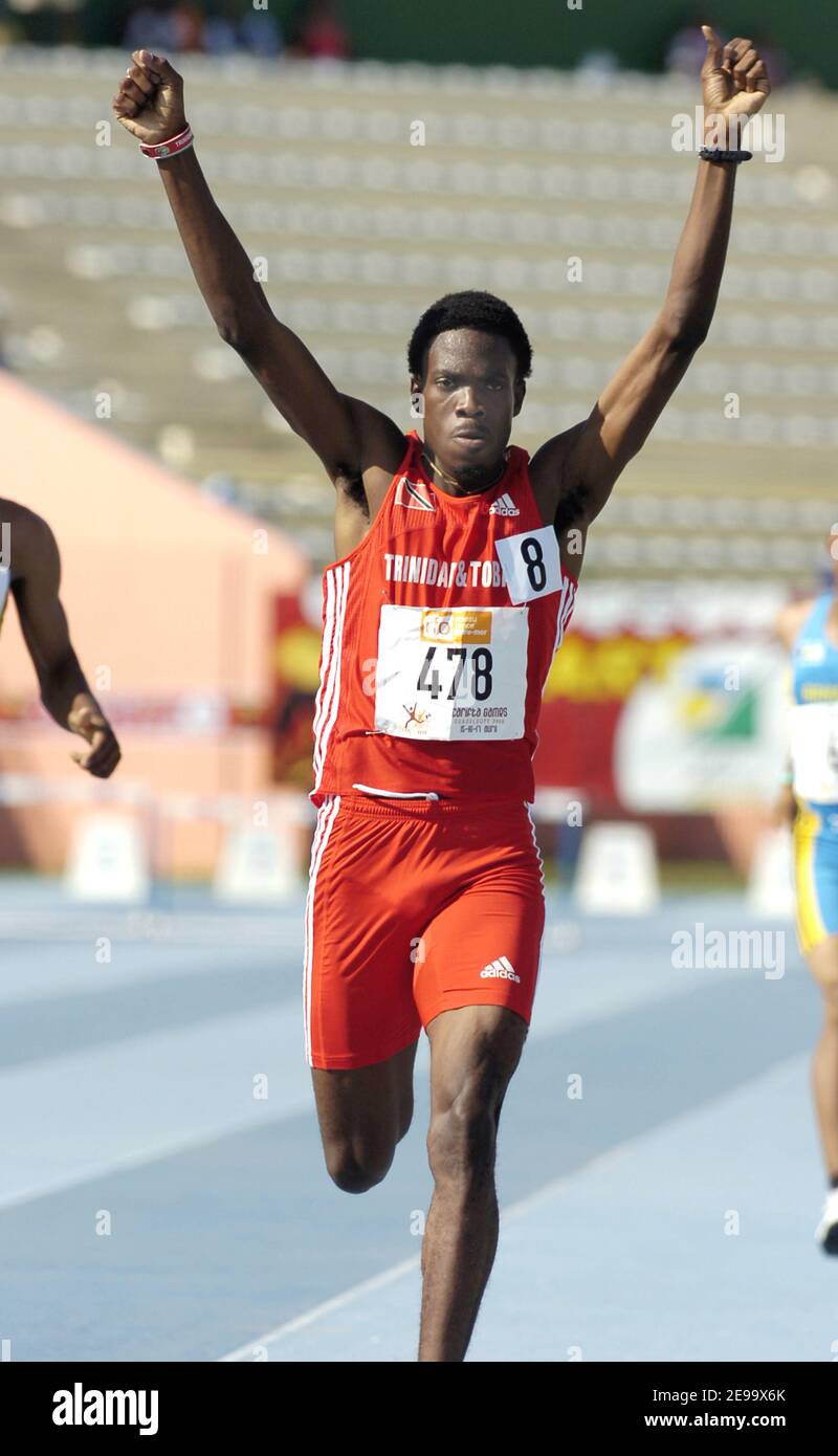 Trinidad and Tobago's James Jamaal competes on men's 800 meters during ...