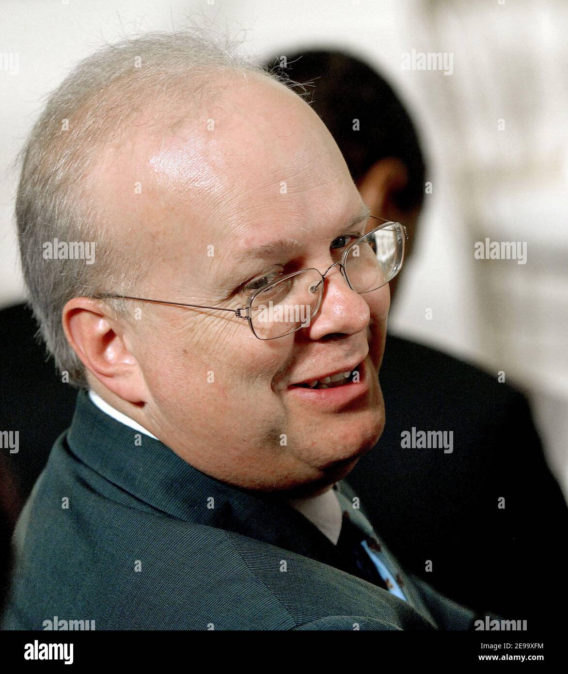 Karl Rove attends the Presidential Medal of Freedom ceremony at the ...