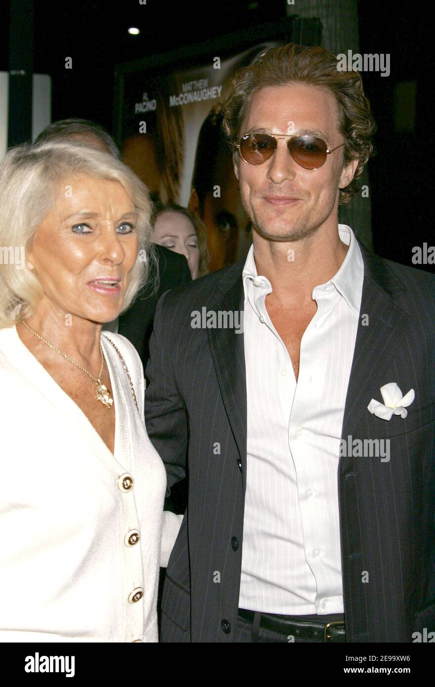 "Matthew McConaughey and his mother Kay attend the Los Angeles premiere ...