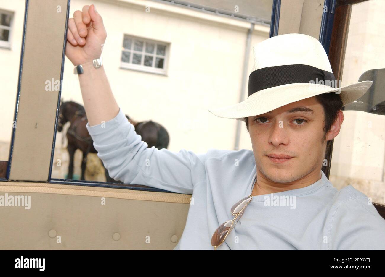 EXCLUSIVE. Actor Aurelien Wiik poses during the 2006 Annual Book and ...