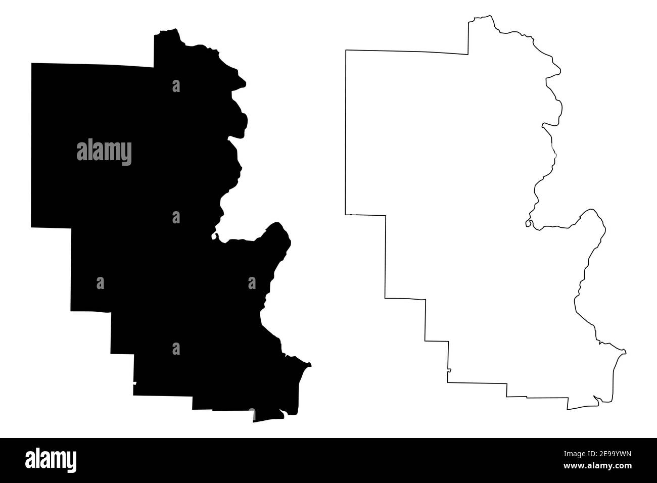 Map of marinette hi-res stock photography and images - Alamy