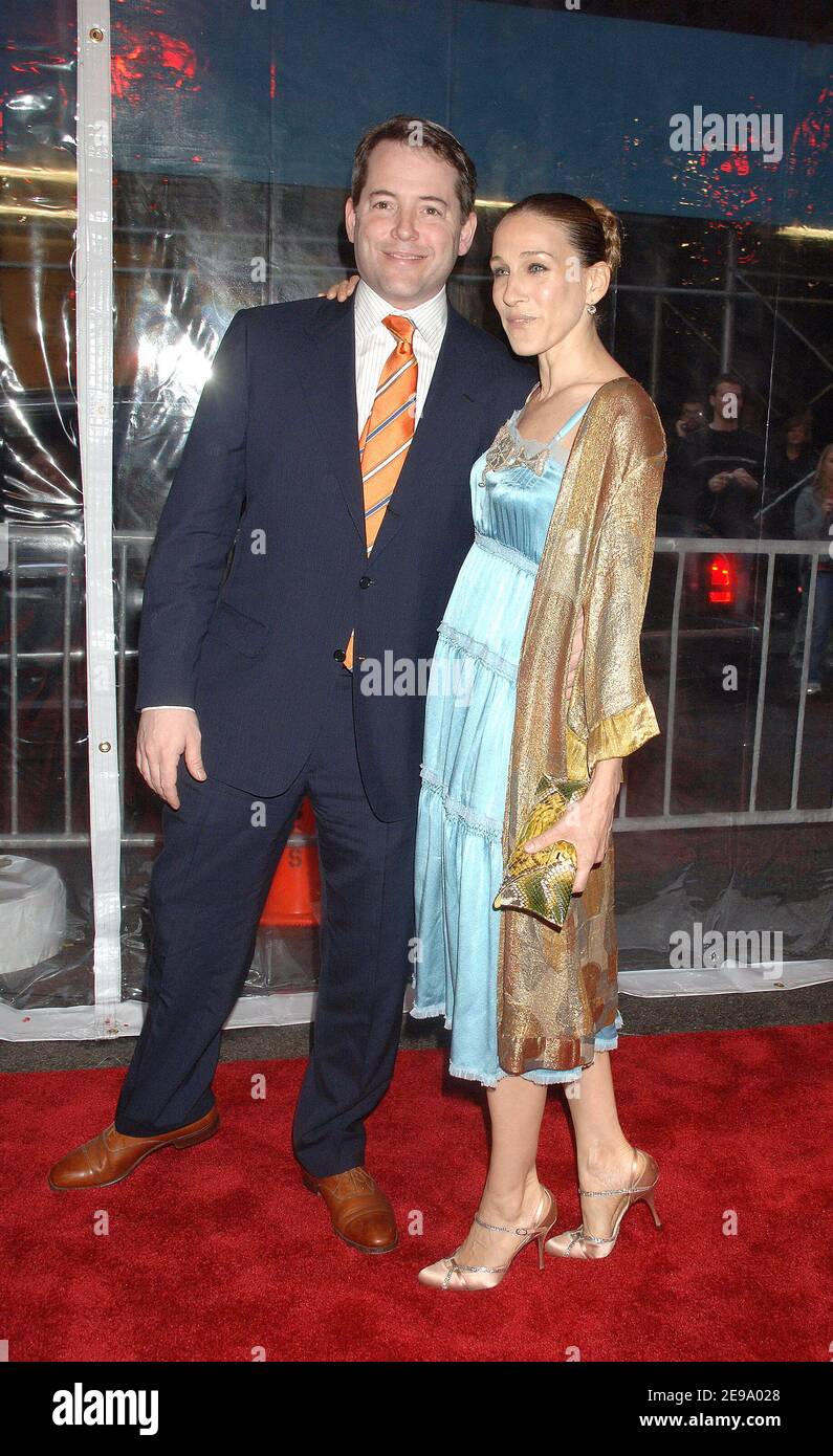 Actors Matthew Broderick and Sarah Jessica Parker arrive for the 10th ...