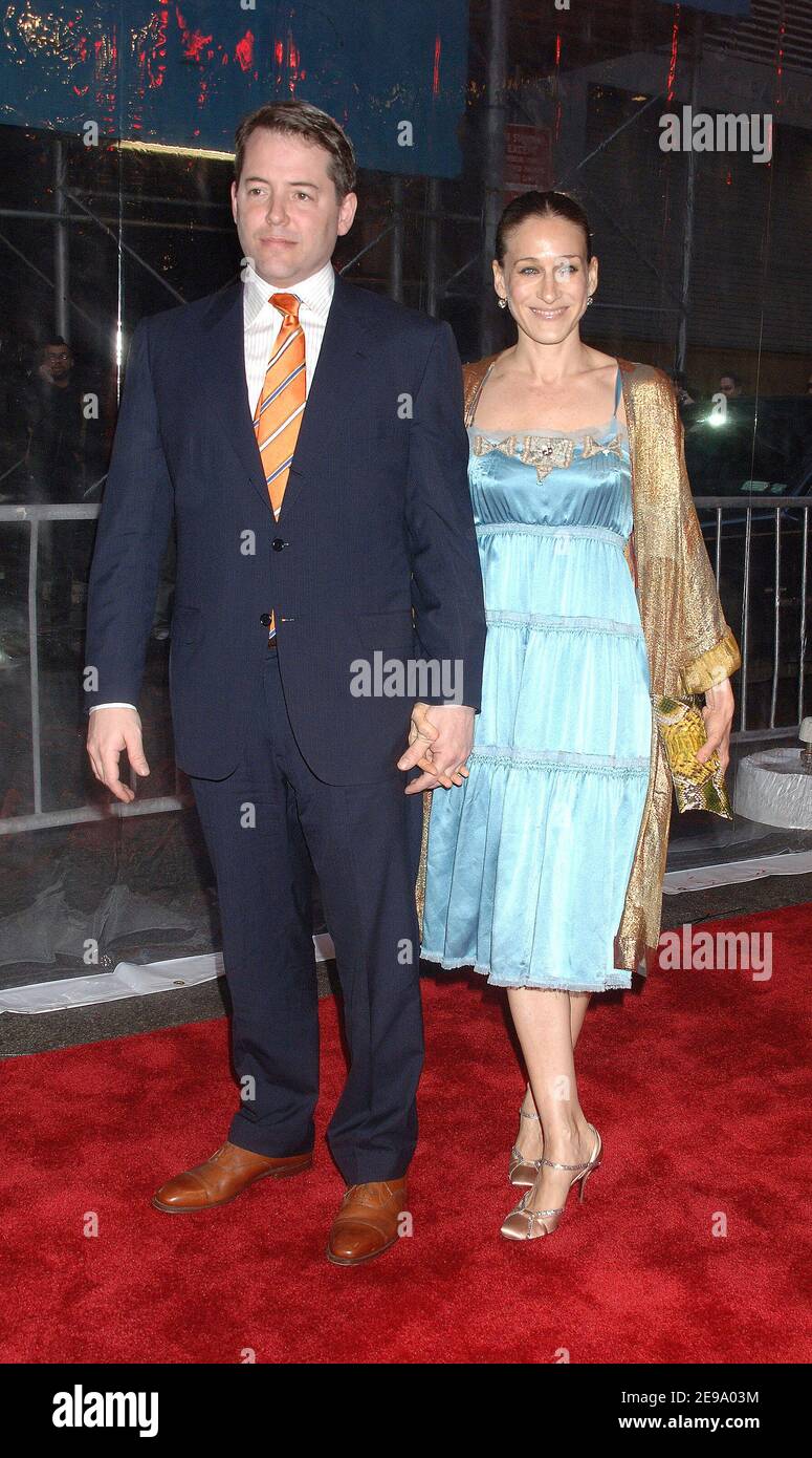 Actors Matthew Broderick and Sarah Jessica Parker arrive for the 10th ...