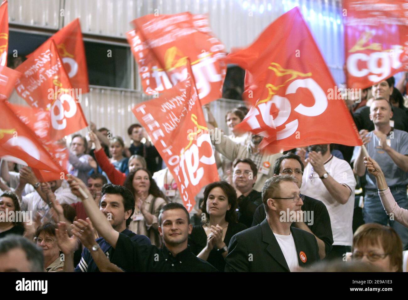 Drapeau cgt hi-res stock photography and images - Alamy