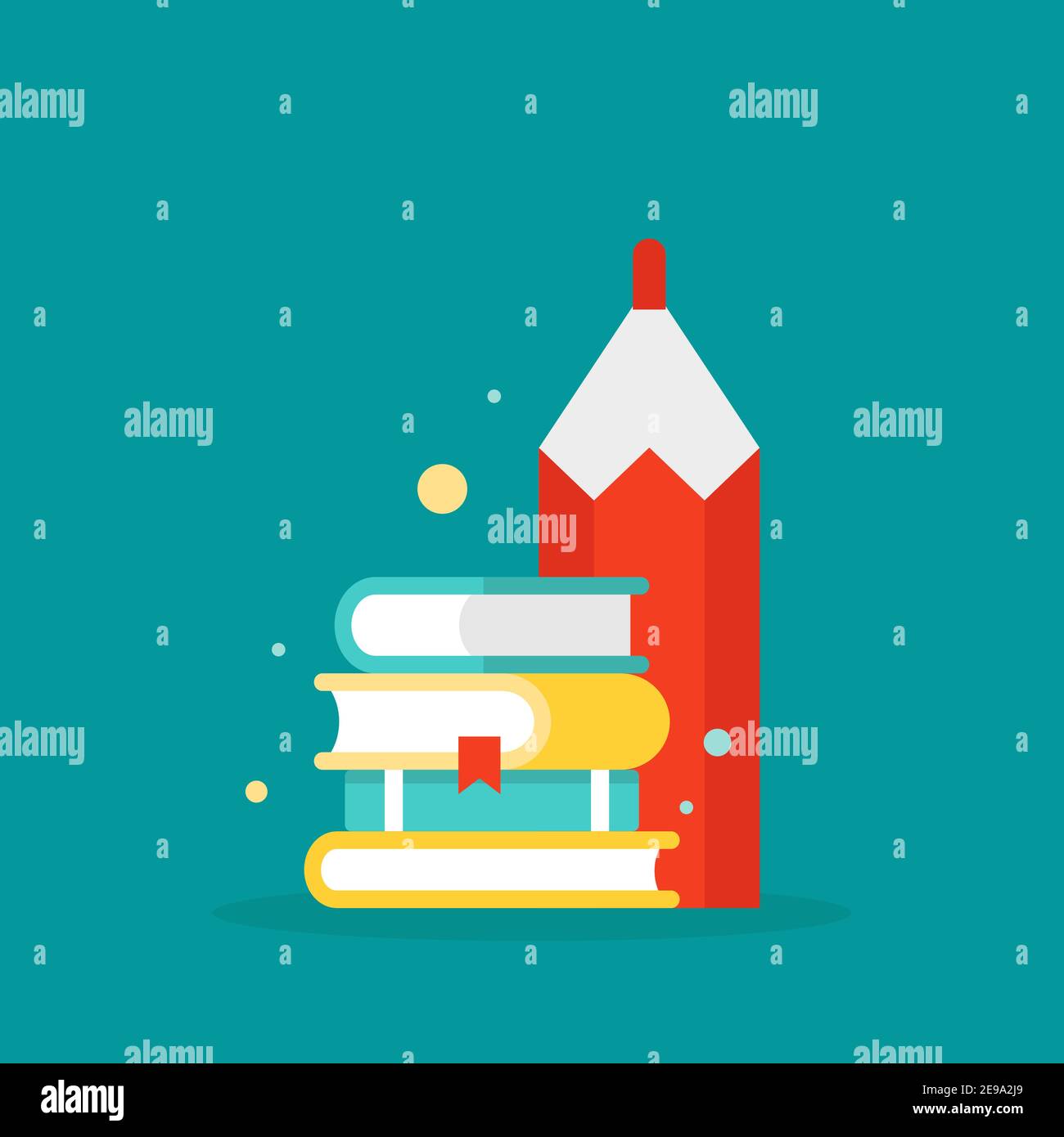 Horizontal sign on big Stock Vector Images - Alamy