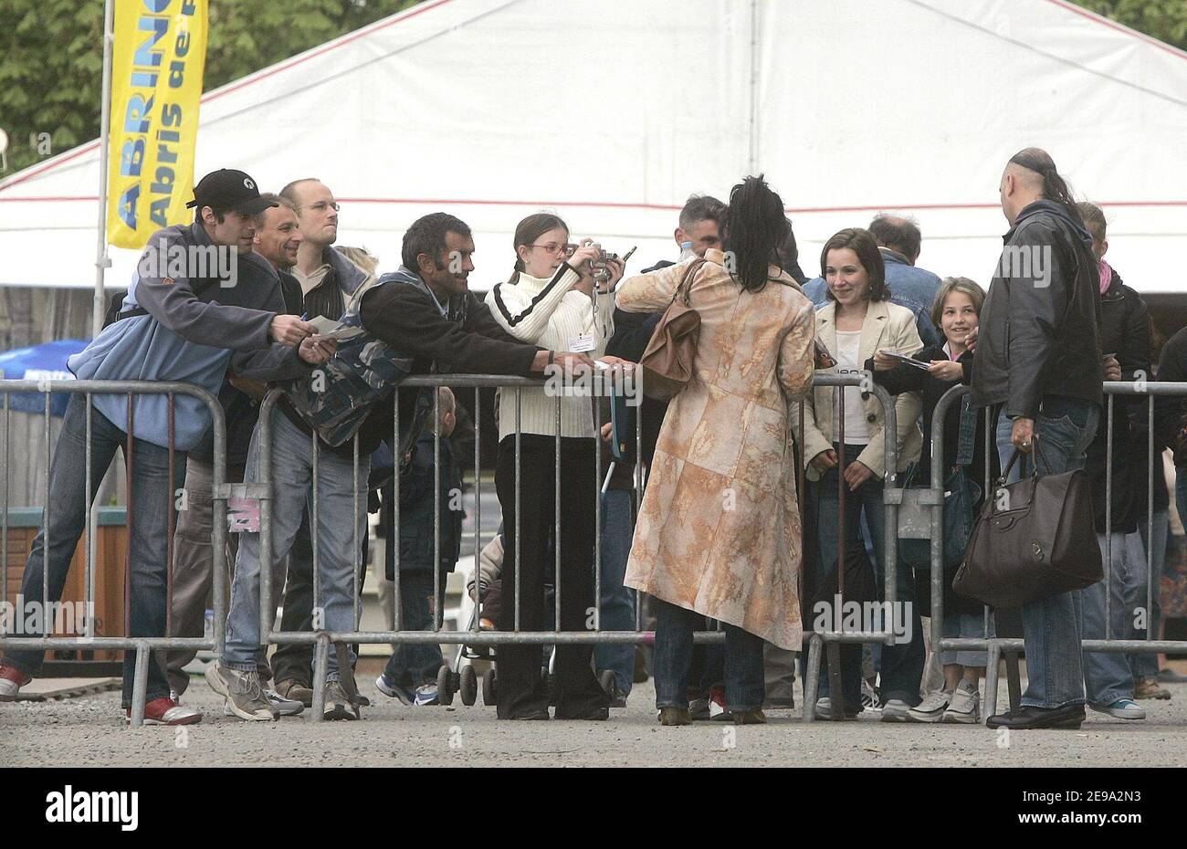 Exclusive-French singer Amel Bent performs live at 'Foire Expo' in ...