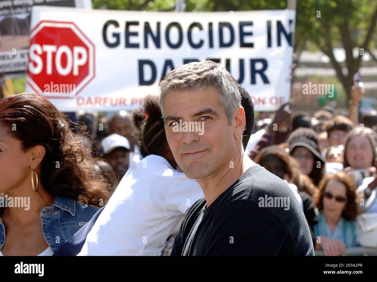 Rally to save darfur hi-res stock photography and images - Alamy